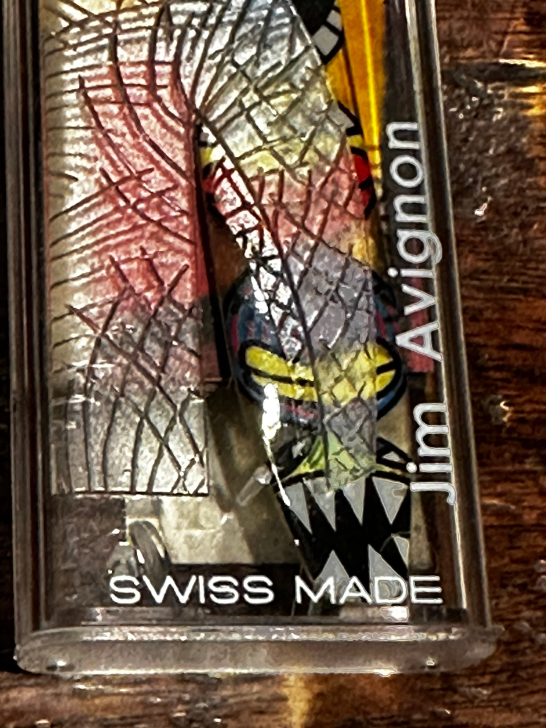 Vintage 1995 Swatch Quartz Watch Jim Avignon Pop Bones GK230 New Old ...