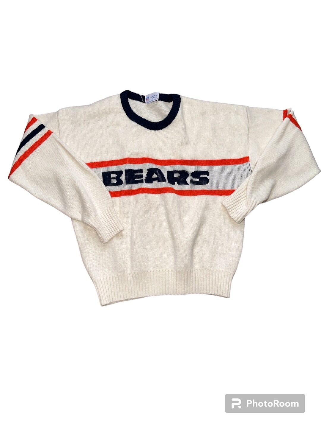 Vintage 90s Cliff Engle NFL Chicago Bears Football Pullover Long Sleeve ...