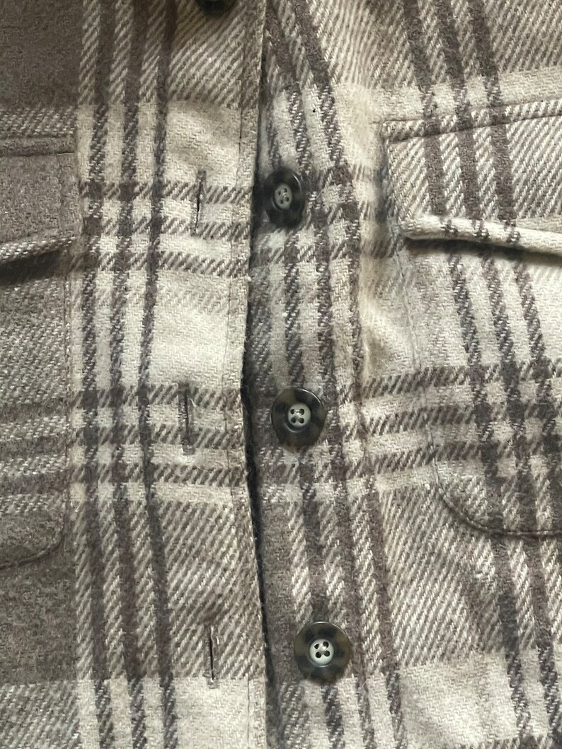 Vintage 90’s Field Gear Marshall Fields Grunge Skater Wool Flannel Long ...