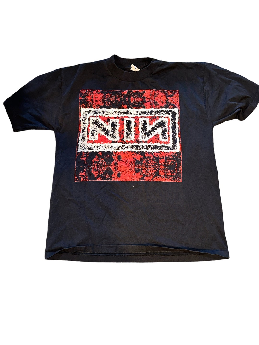 Vintage 90’s NIN Nine Inch Nails in Concert Tour Trent Reznor Bootleg T-shirt Single Stitch USA ...