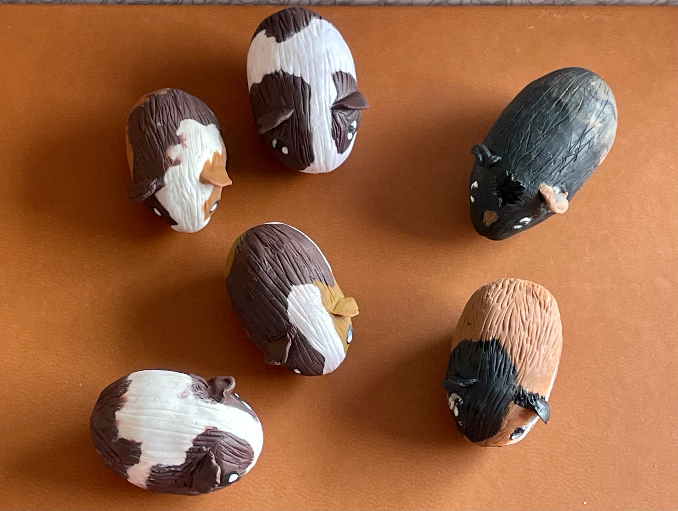 Polymer Clay Guinea Pigs - Etsy