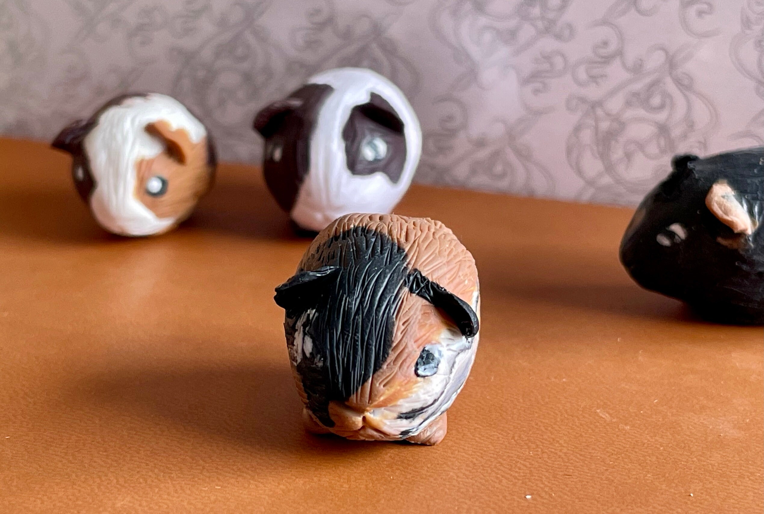 Polymer Clay Guinea Pigs - Etsy