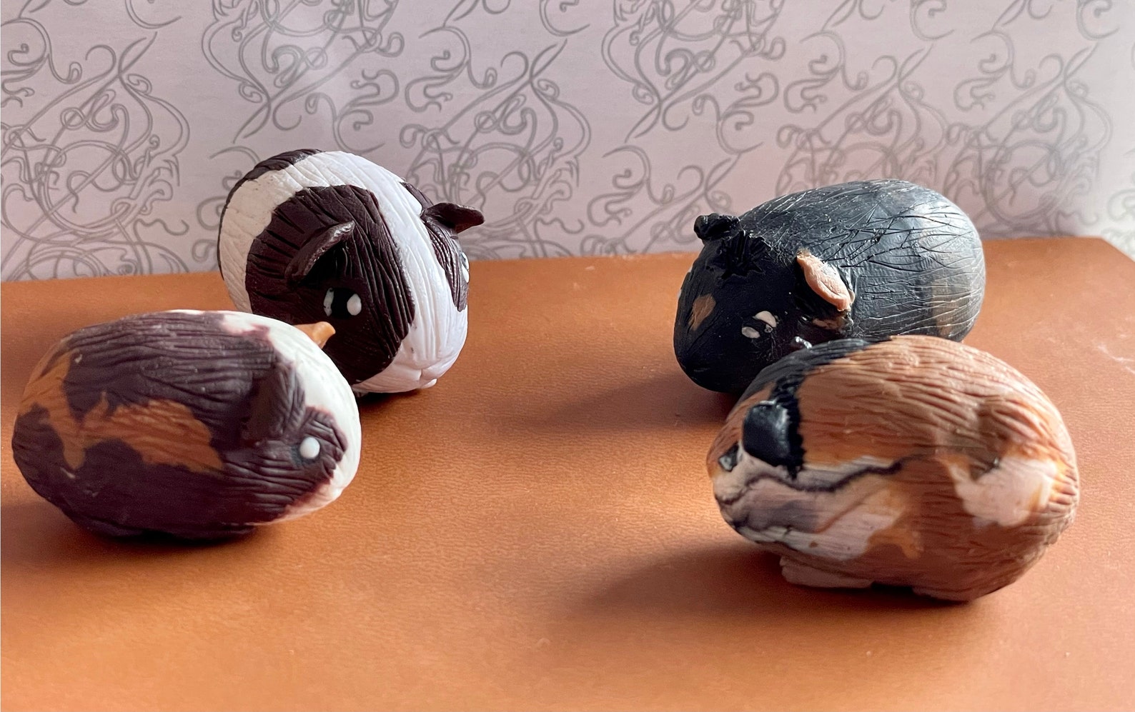 Polymer Clay Guinea Pigs - Etsy