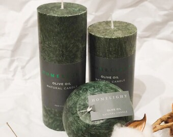 Olive Oil Candles | Etsy