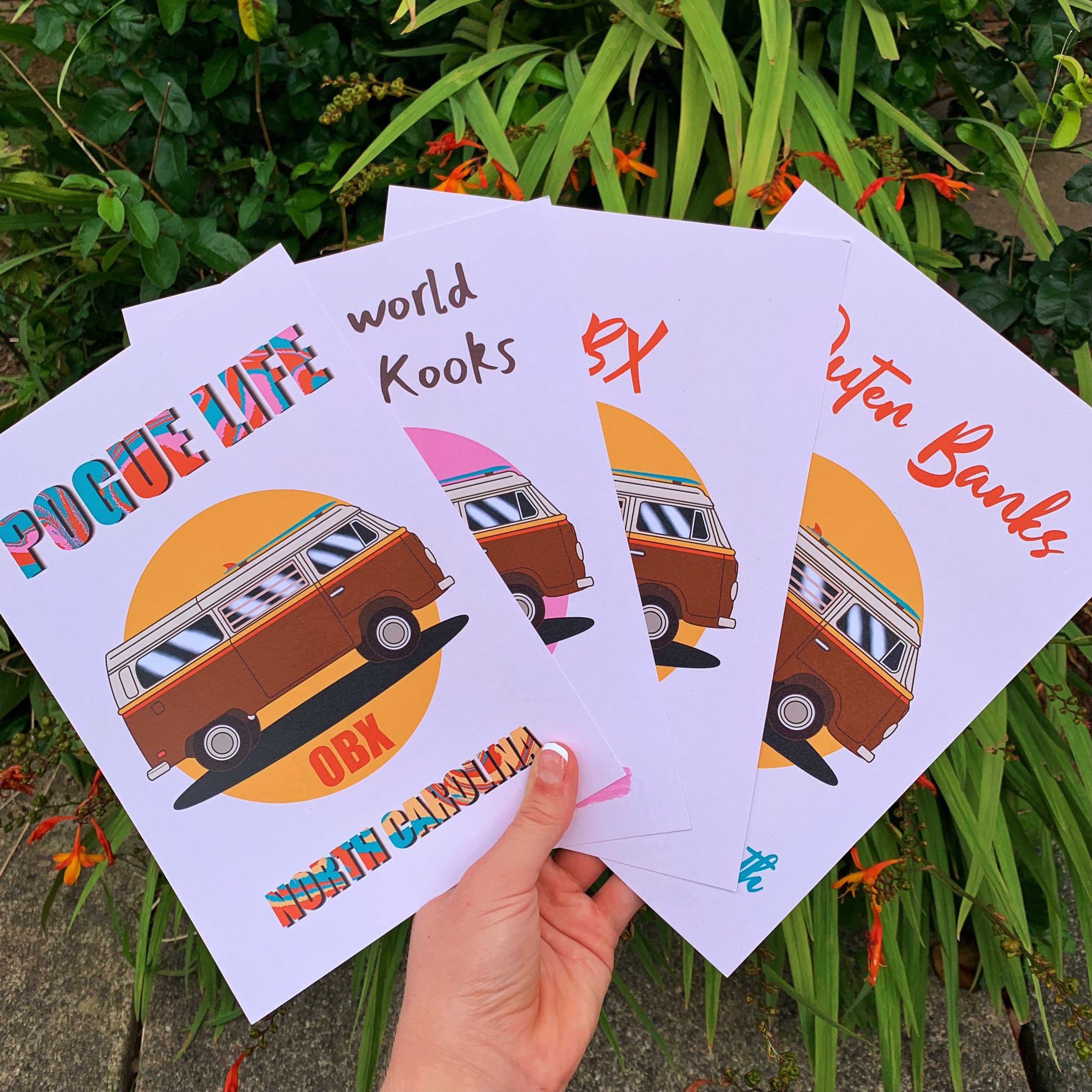 Outer Banks OBX Prints Poster Wall Art Wall Decor Unframed - Etsy UK