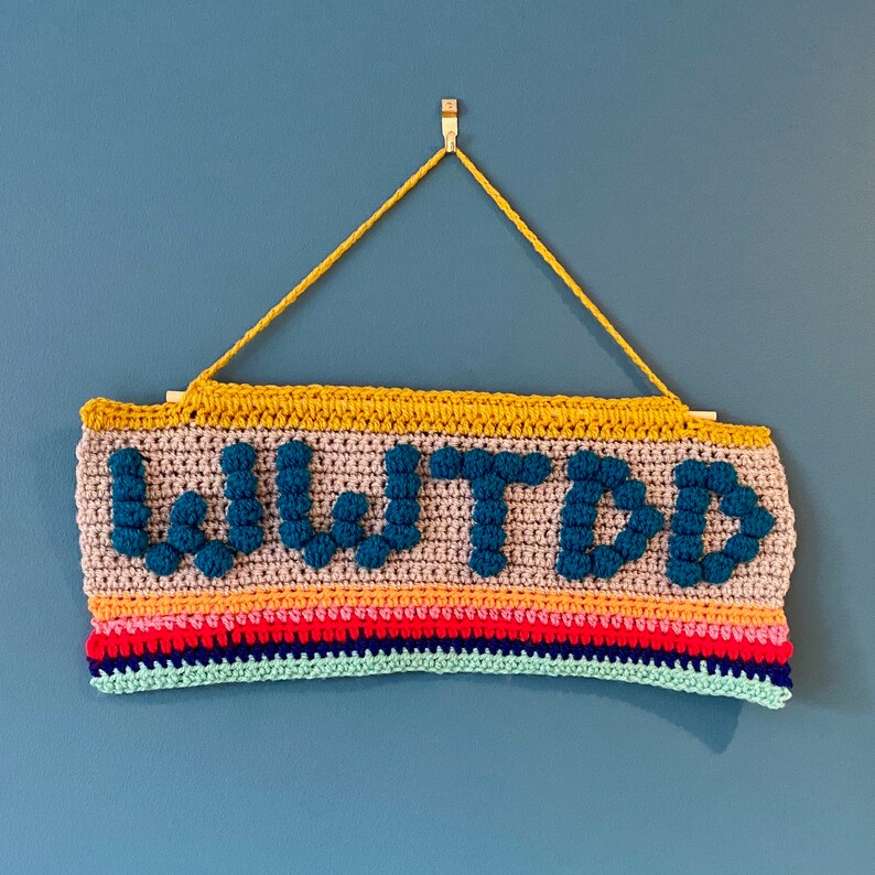 Doctor Who Wall Art Crochet Pattern. WWTDD Wall Hanger Inspired by ...