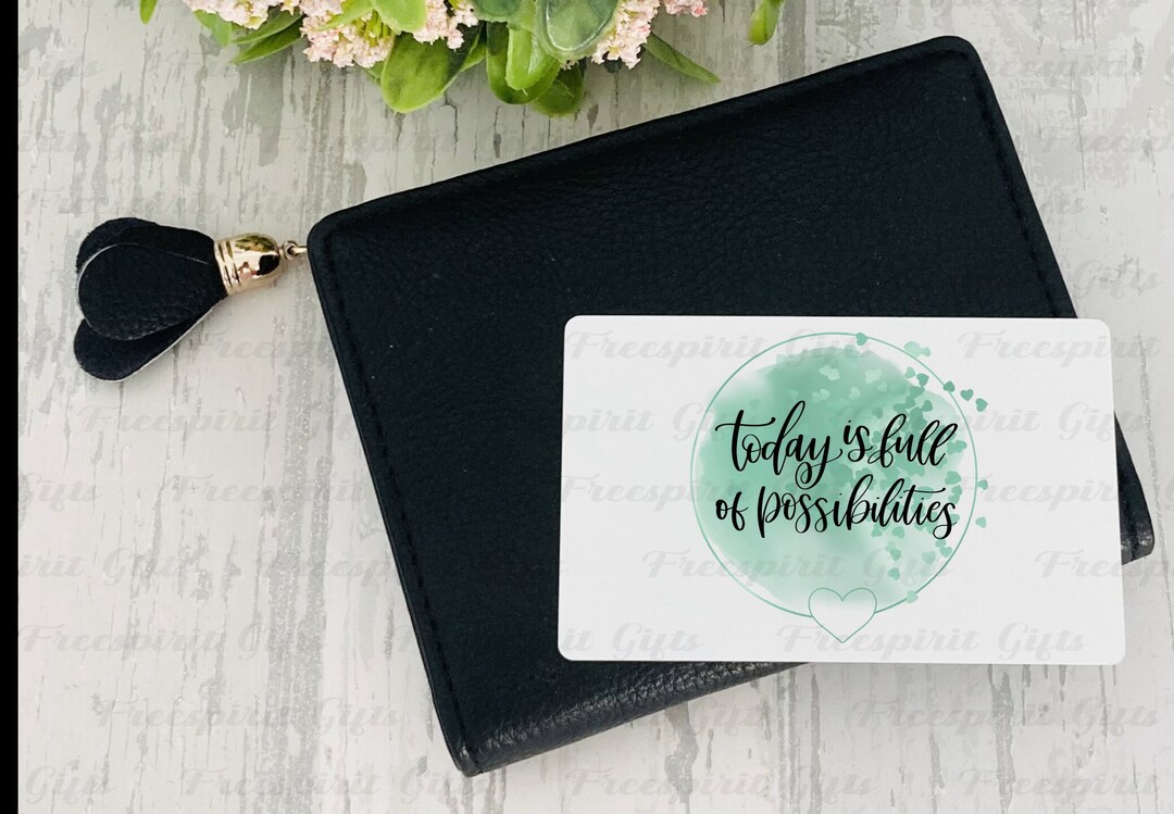 Personalised Metal Wallet Card. Birthday, Anniversary, Valentines ...