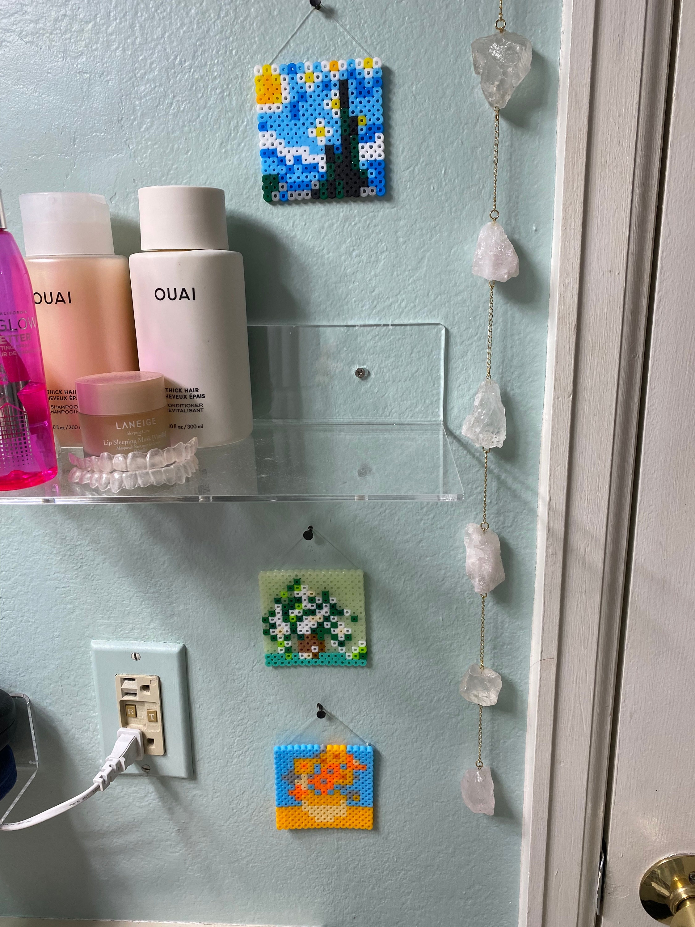 Mini Impressionist Perler Bead Copies - Etsy