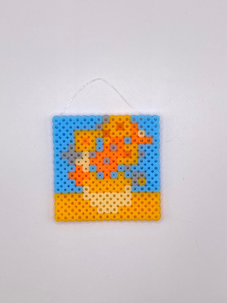 Mini Impressionist Perler Bead Copies - Etsy
