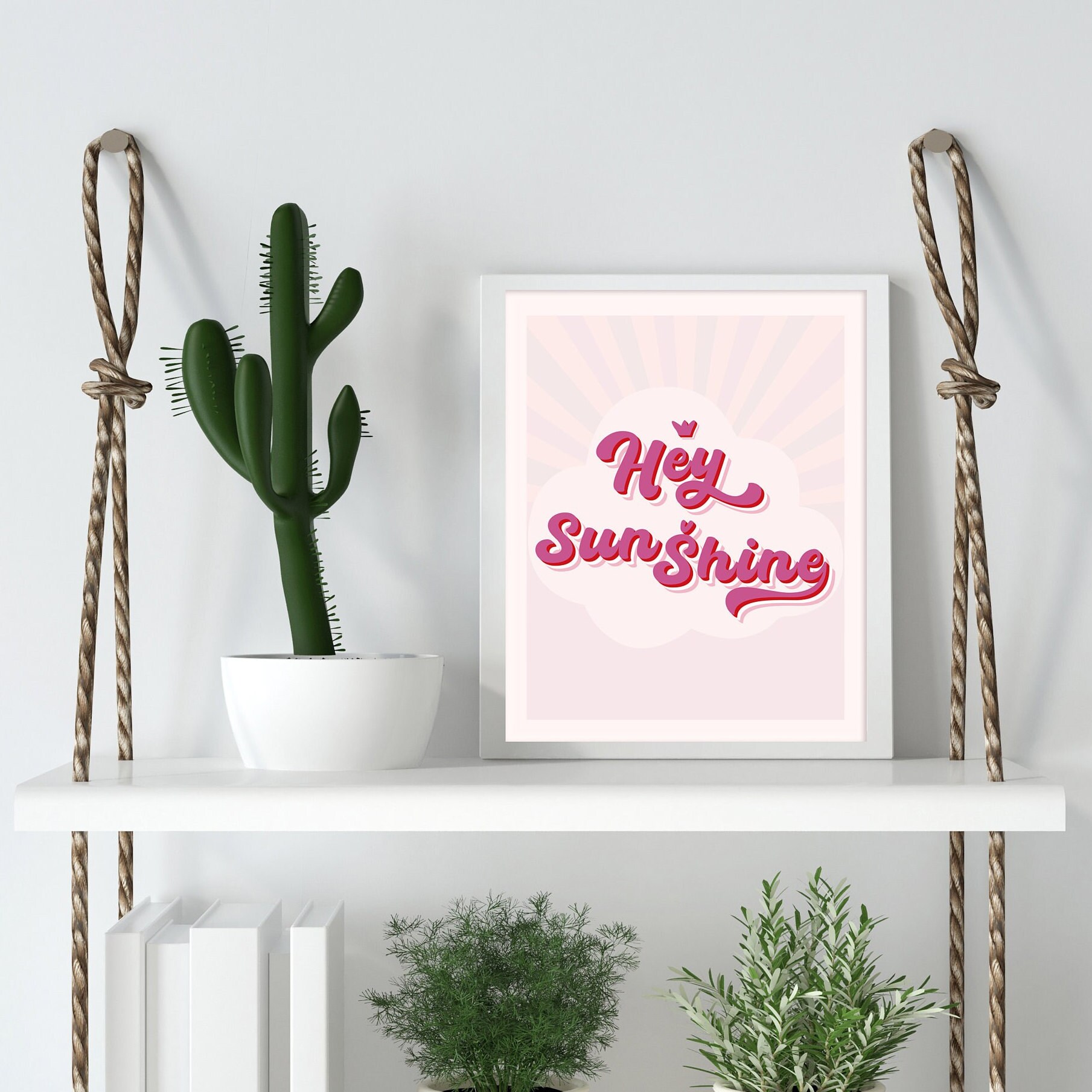 Newborn Babygirl PRINTABLE Poster, Pink Cute Nursery Art Print, Baby ...