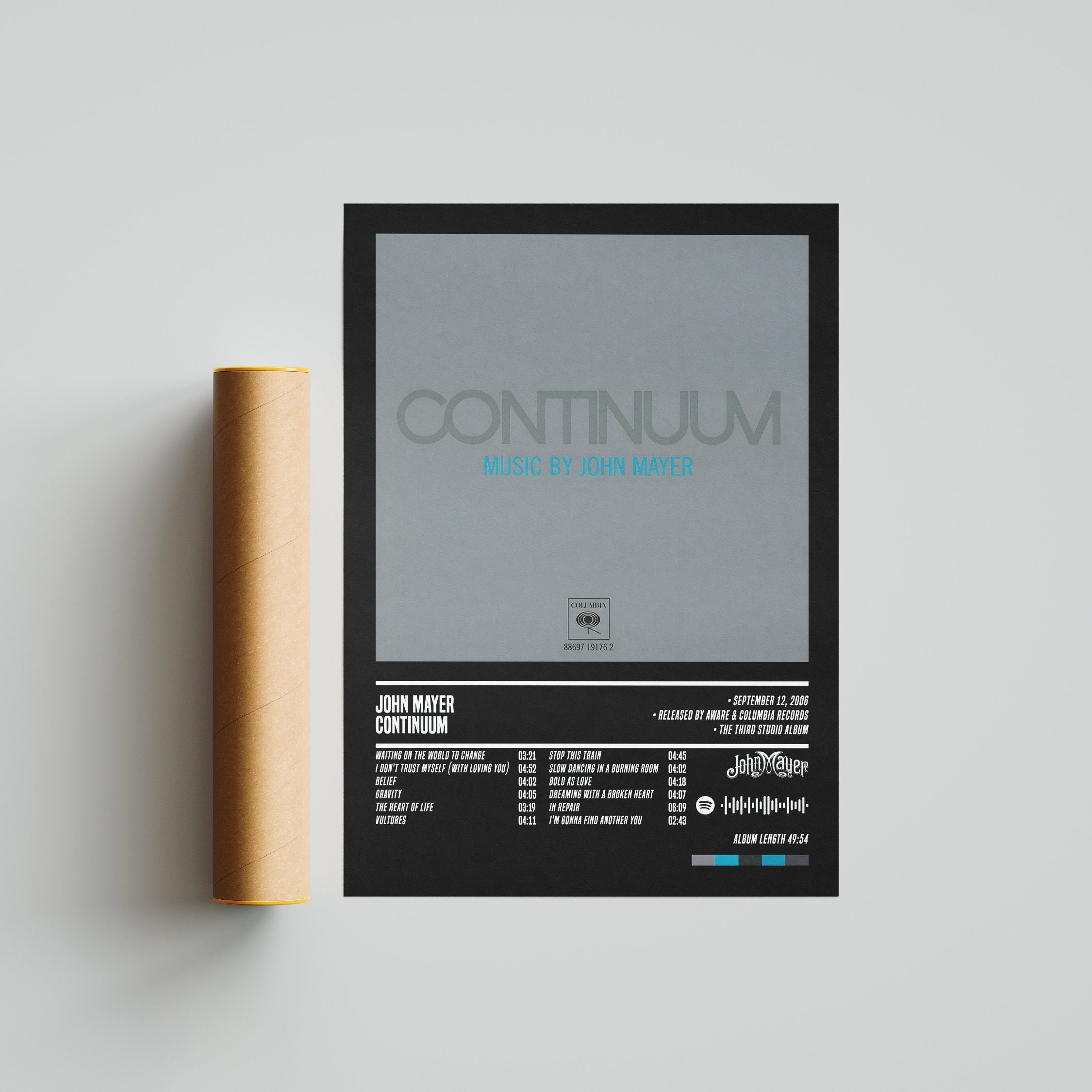 John Mayer - Continuum Poster, John Mayer Poster sold by Tom HRVB | SKU ...
