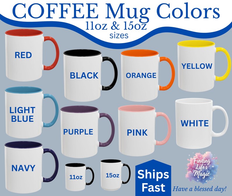 He is My Refuge & Fortress Christian Coffee Mug, Bible Scripture Verse ...