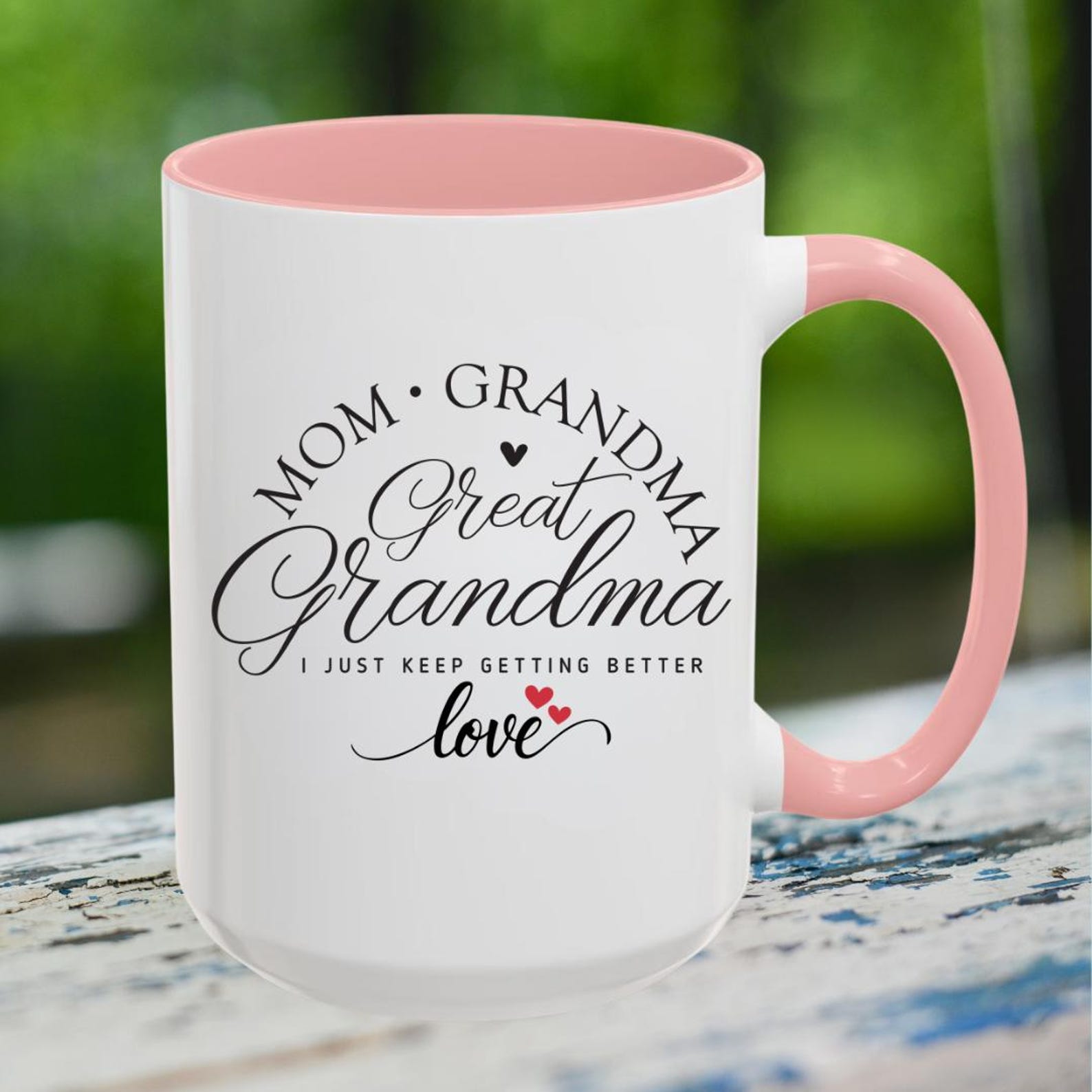 Mom Grandma Great Grandma Coffee Mug, Generations of Family Love ...