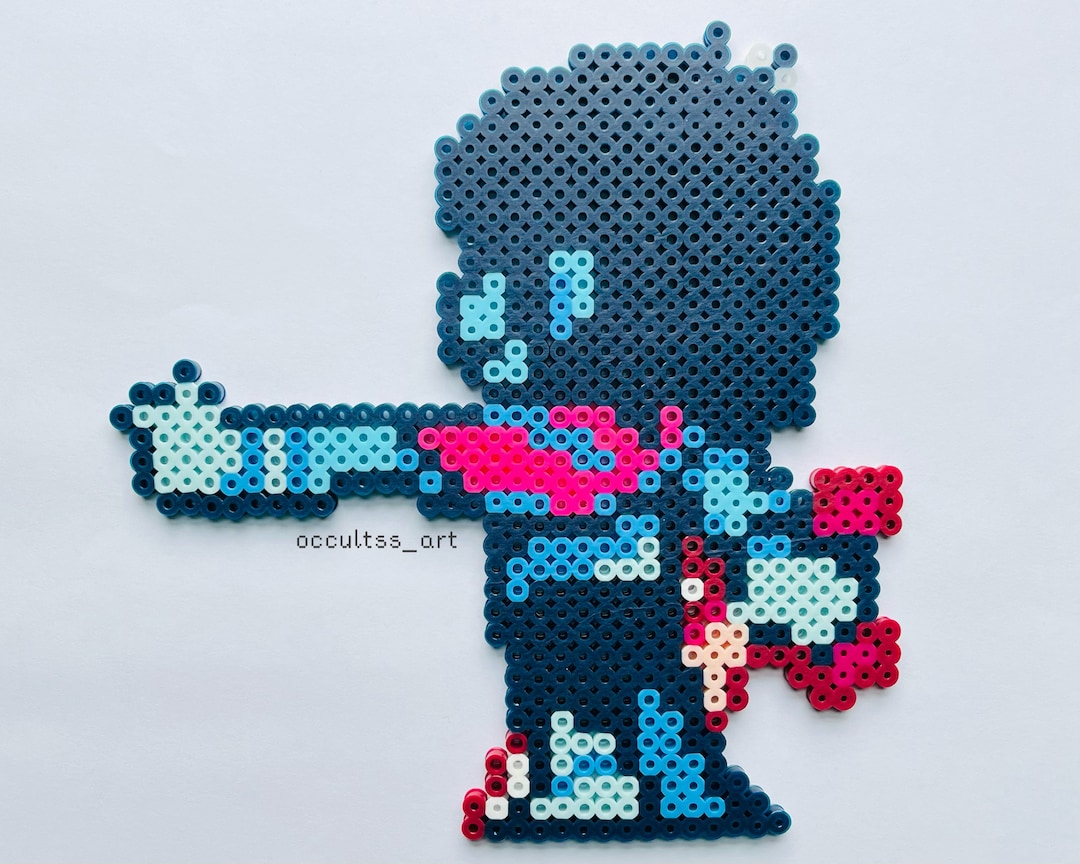 Deltarune Kris Perler Sprite spare Vers. - Etsy