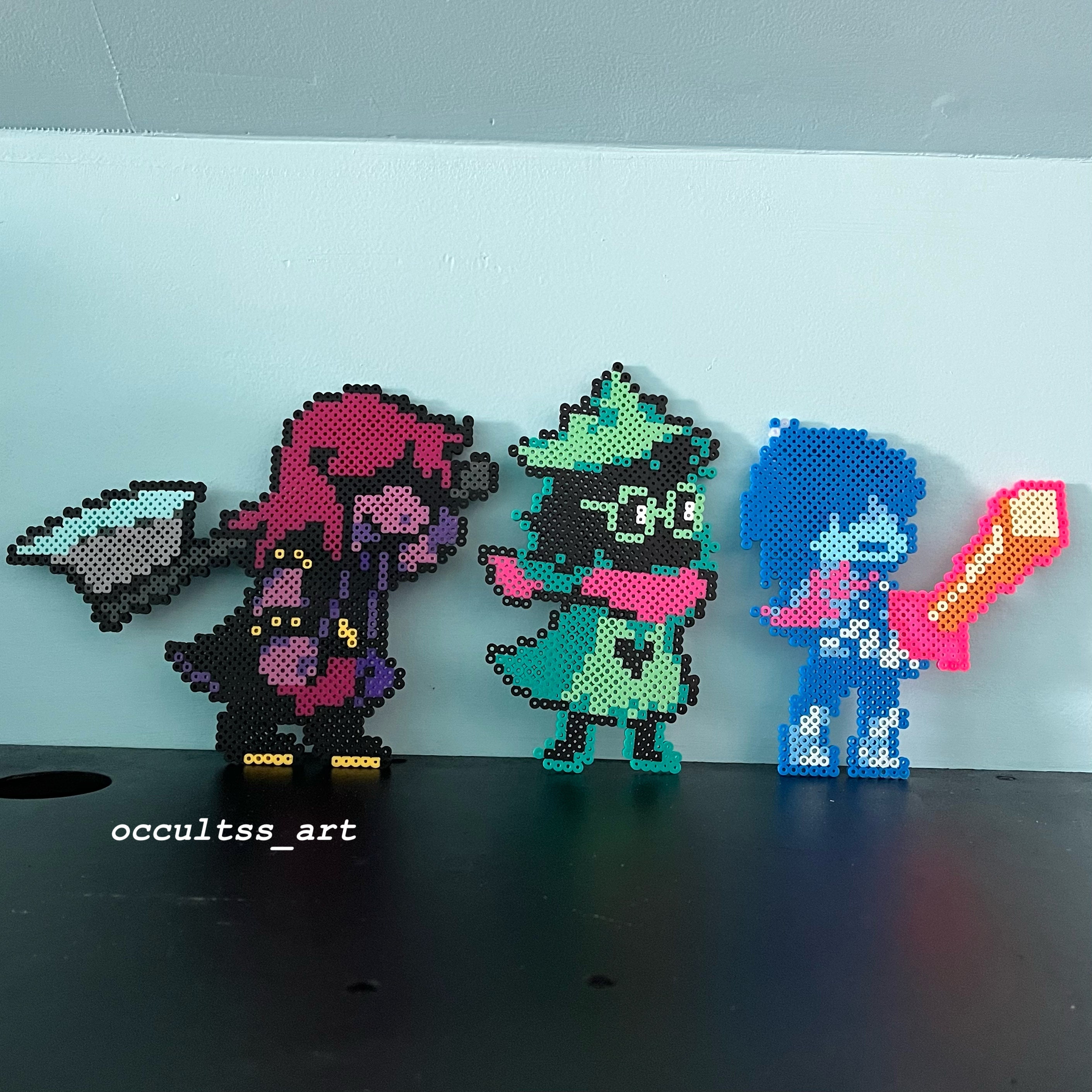 Deltarune Perler Sprites fight Stance - Etsy Canada Deltarune Perler Sprites fight Stance - Etsy Canada