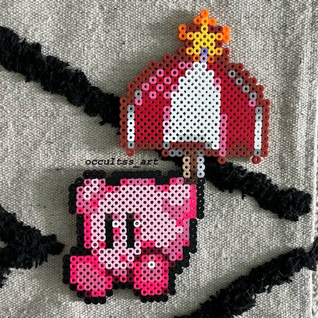 Kirby Umbrella Perler Sprite - Etsy Canada