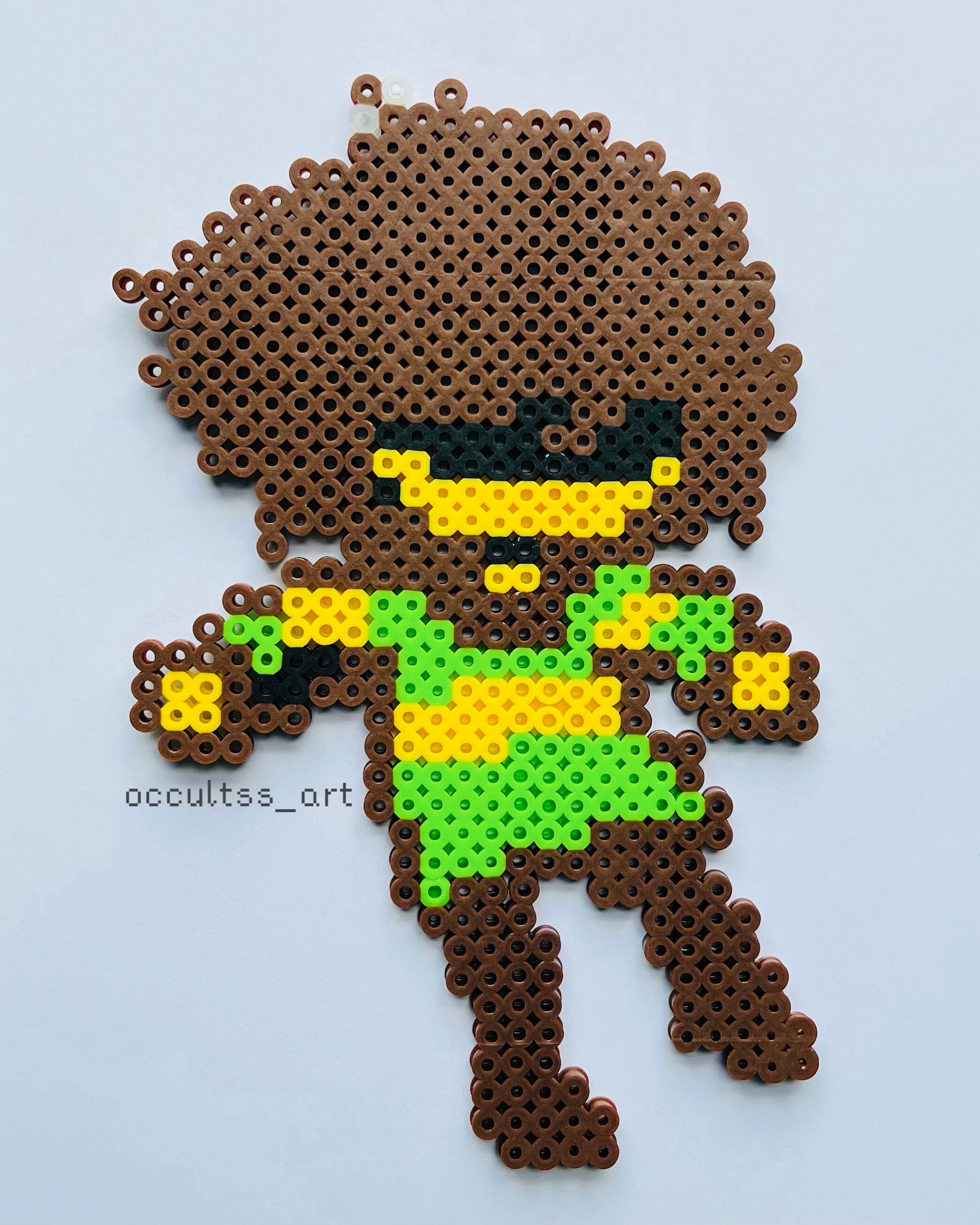 Kris Deltarune Perler Sprite falling Vers. - Etsy