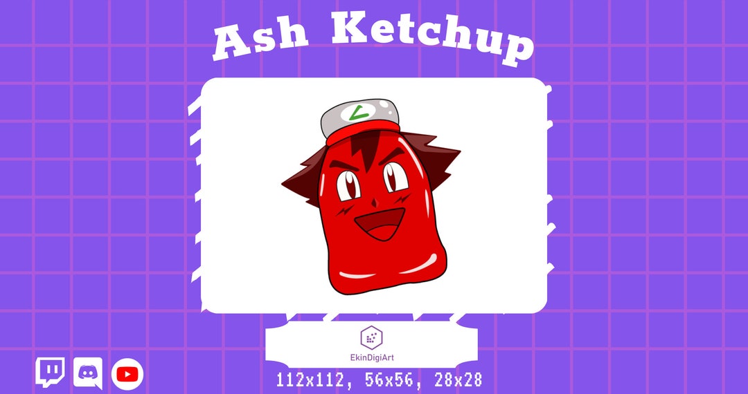 Ash Ketchum Emote Pokemon Emote Twitch Emote Ash Pokemon Pikachu ...