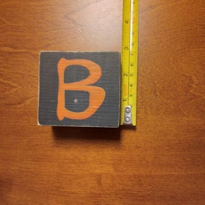 Halloween Wood BOO Blocks, Handpainted. Halloween Decor, Gift. Fall ...