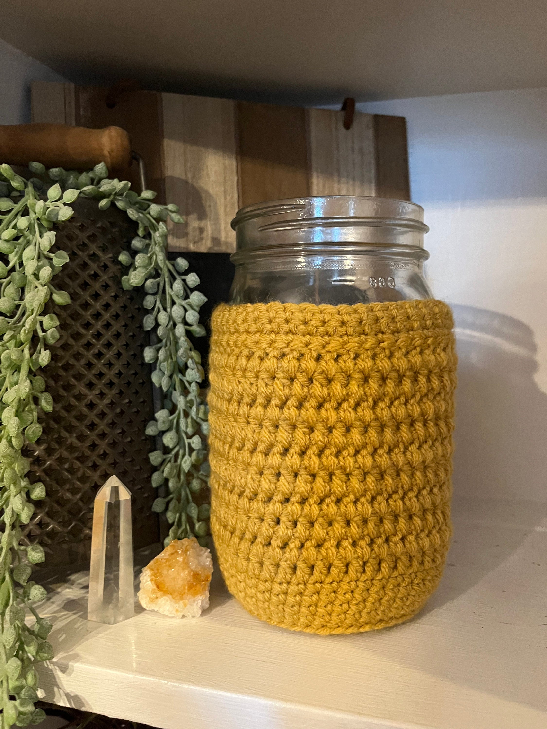 Doughlene Sleeve Pattern Quart Size Jar Sleeve - Etsy