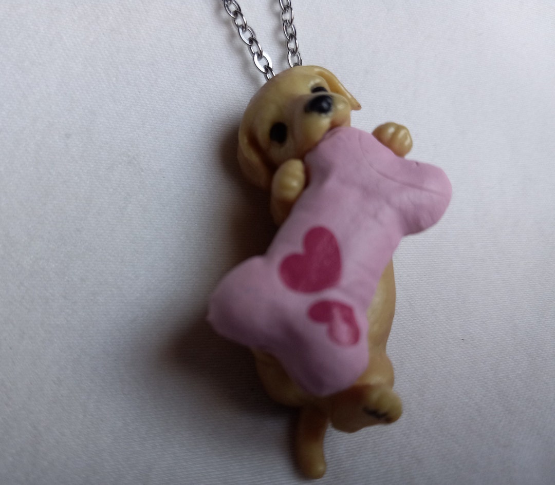 Adorable Labrador Retriever Pendant/labrador Retriever Necklace/brown 3 ...