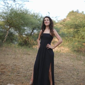 Festival Attire for Boho Goddesses,gauze Spaghetti Strap Dress, Boho ...