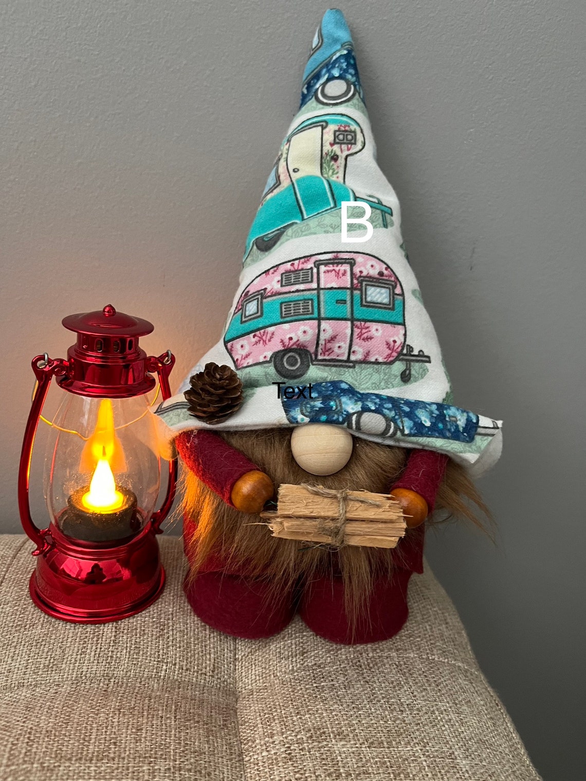 Camping Gnomes - With Lanterns - Etsy