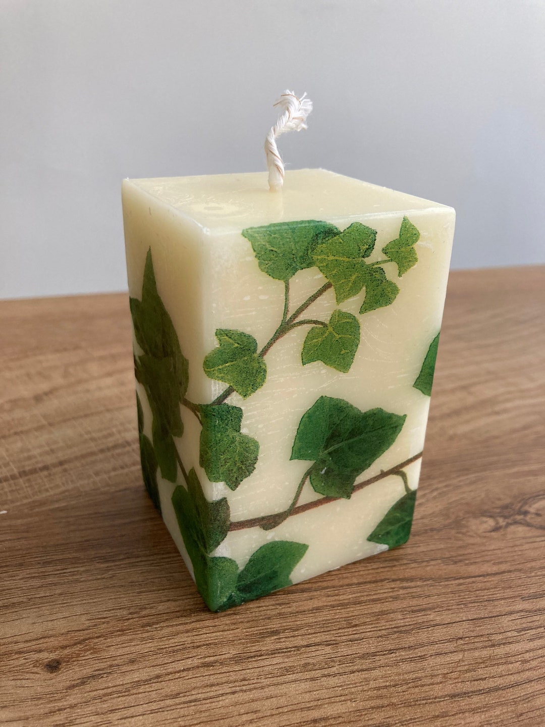 Climbing Ivy Theme Candle made From Beeswax - Etsy