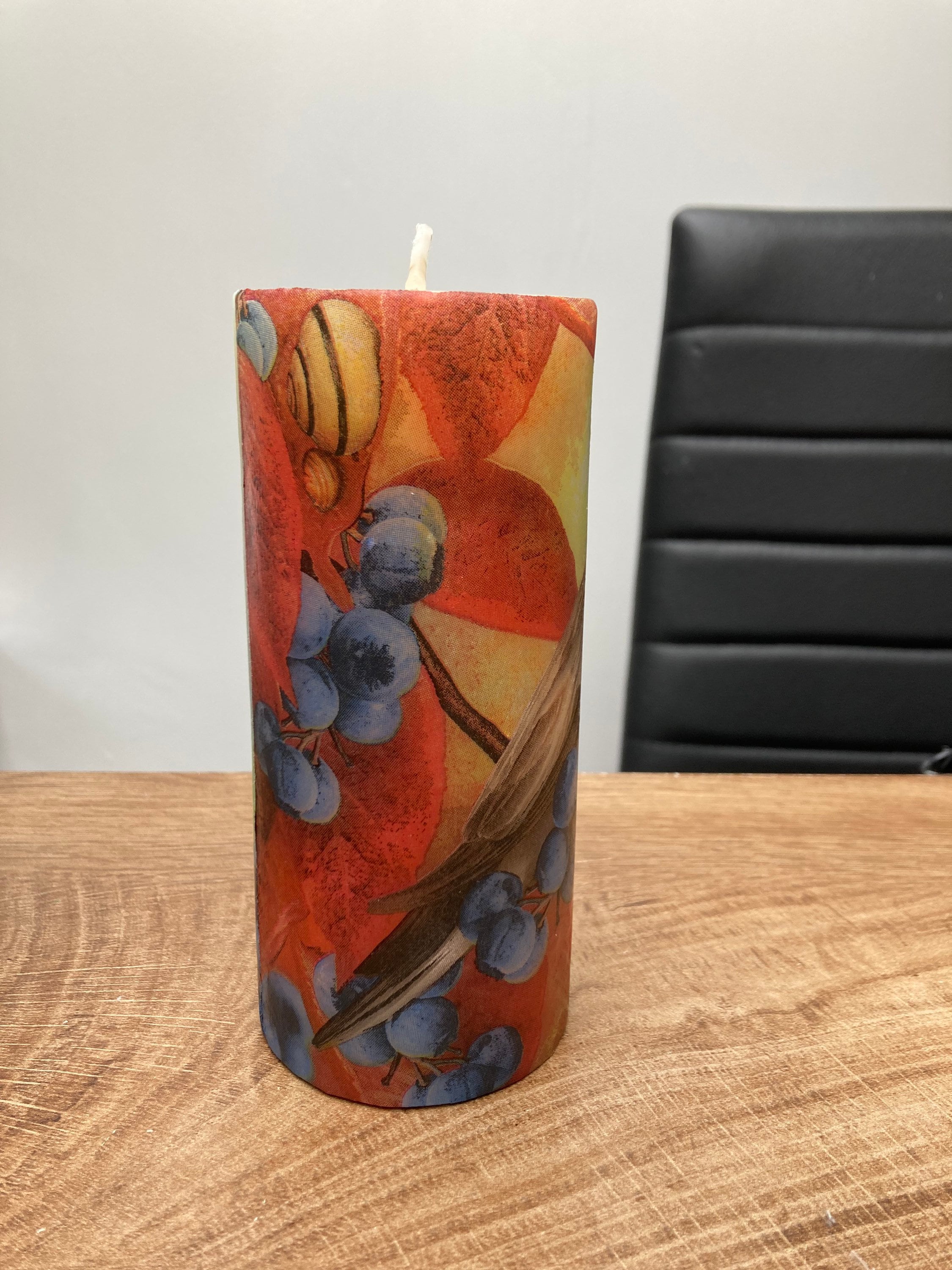 Birds Theme Candle made With Beeswax - Etsy
