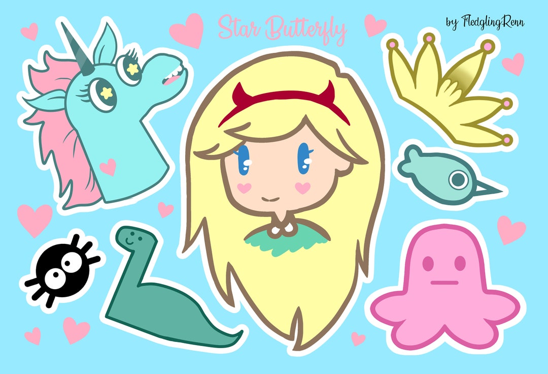 SVTFOE Inspired Sticker Sheet - Etsy