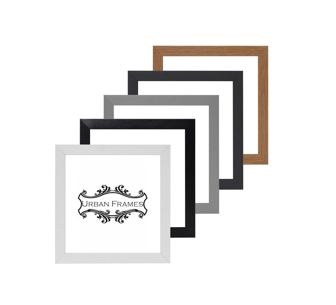 3D Box Frame Shadow Frame 2cm Depth Mounted Square Deep Box Frame ...