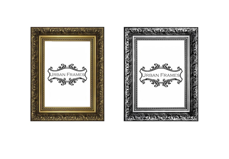 Baroque Style Ornate Swept Picture Frame Antique Shabby Chic Picture ...