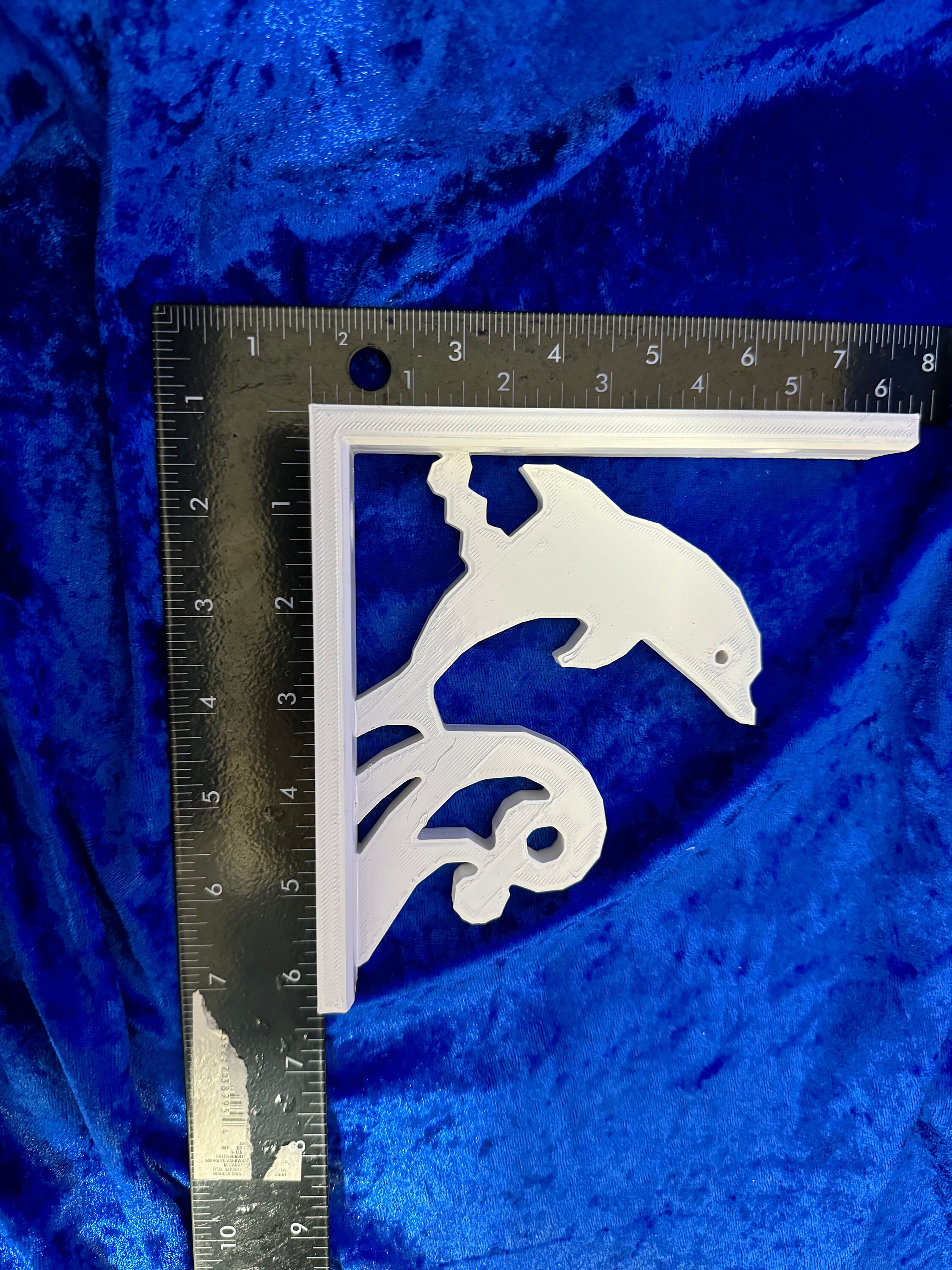 Dolphin Shelf Brackets - 3D Printed - Etsy