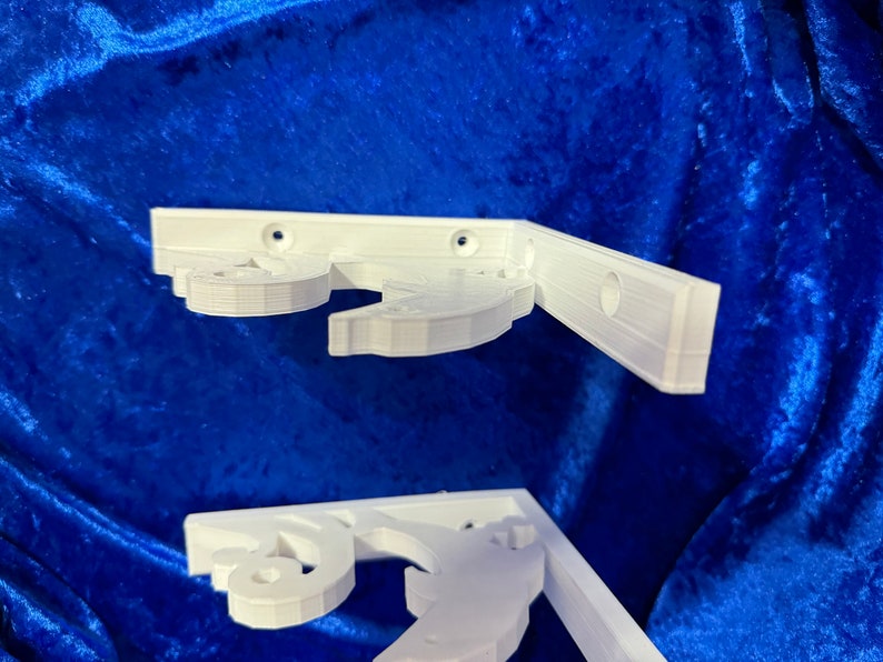 Dolphin Shelf Brackets - 3D Printed - Etsy