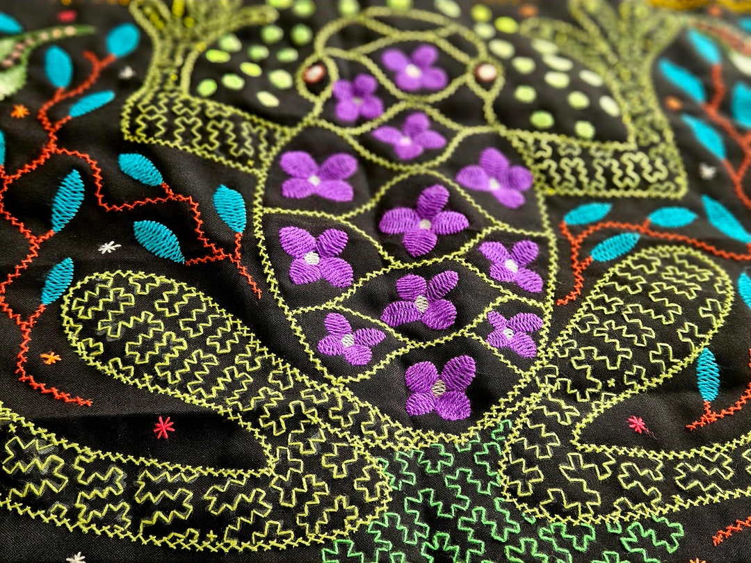 Kambo Frog Tapistry Altar Work Mesa Ceremonial Shipibo Icaros ...