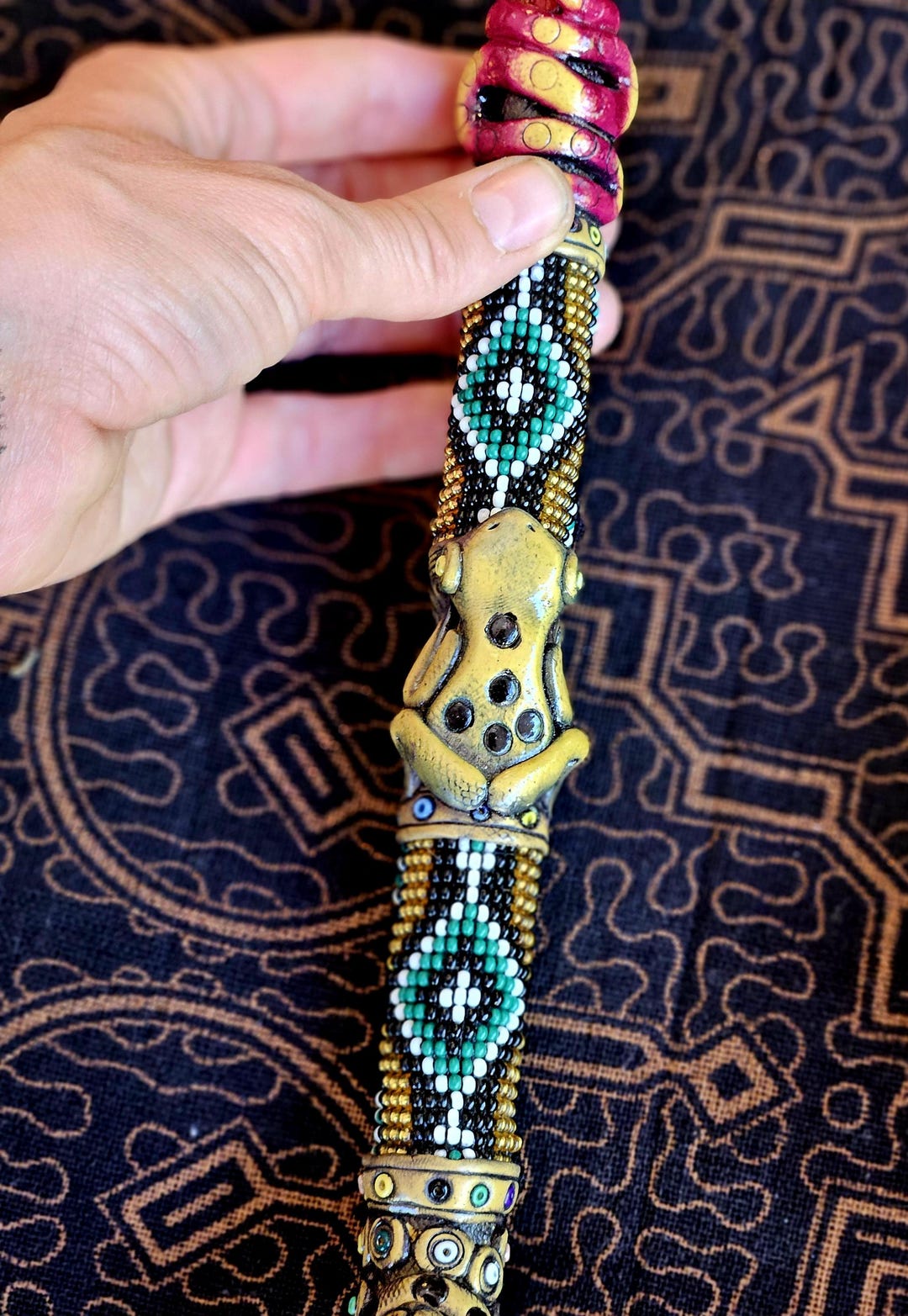 Kambo Frog Ayahuasca Snake Shipibo Icaros XXL Tepi Rapeh Applicator ...