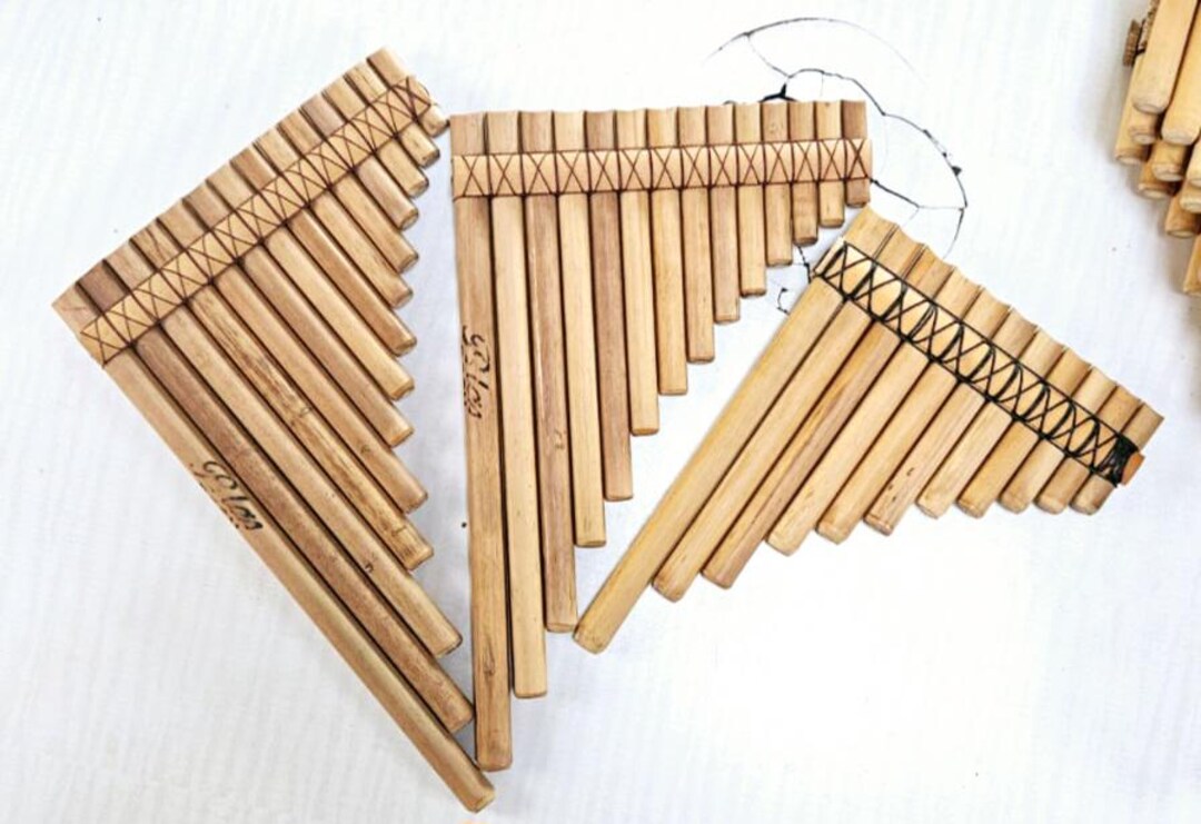Traditional Native Antara Mountain Panflute Instrument of Latin America ...
