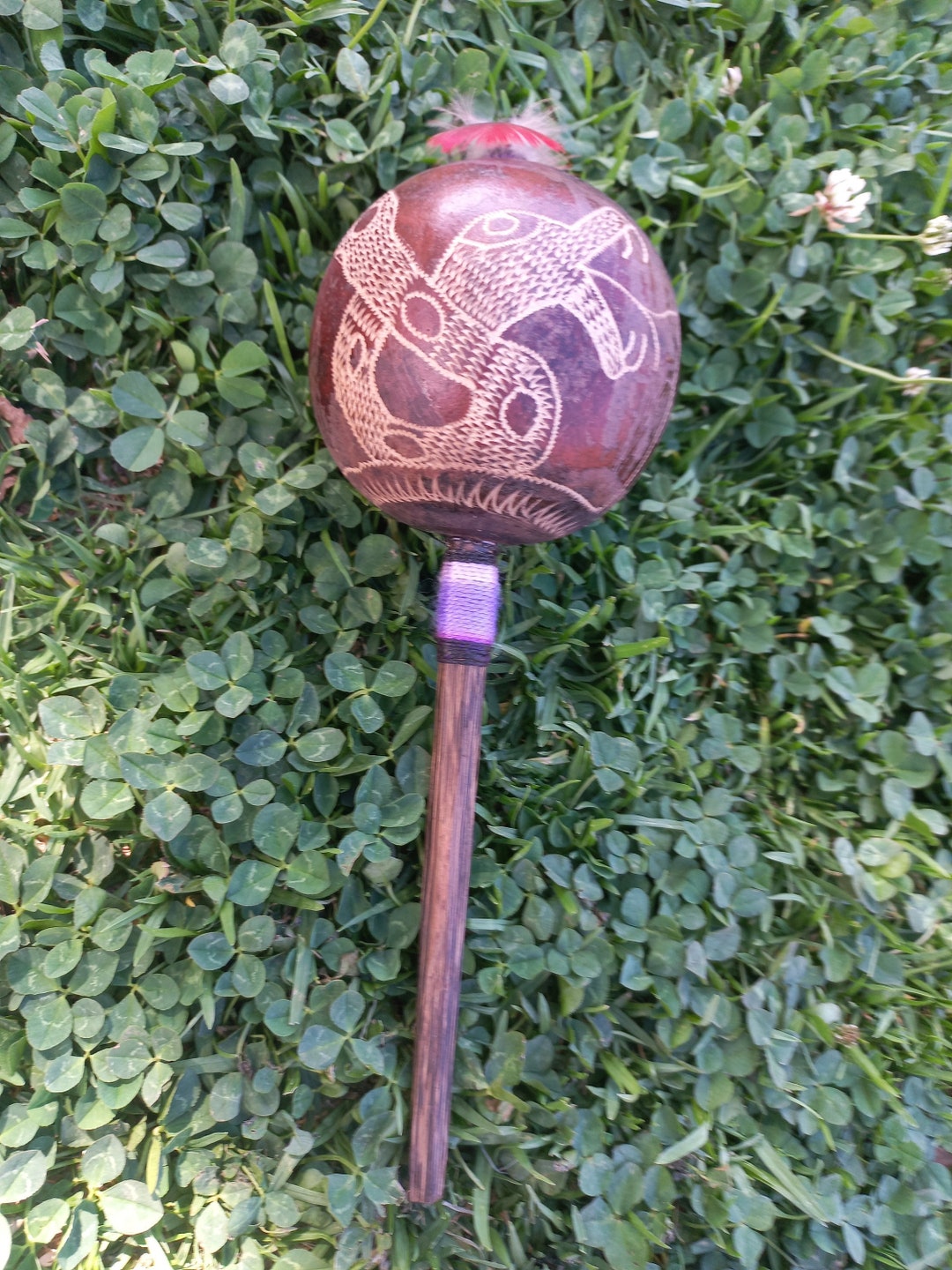 Shipibo Icaros Big Maraca Rattle Shamanic Instrument Snake - Etsy