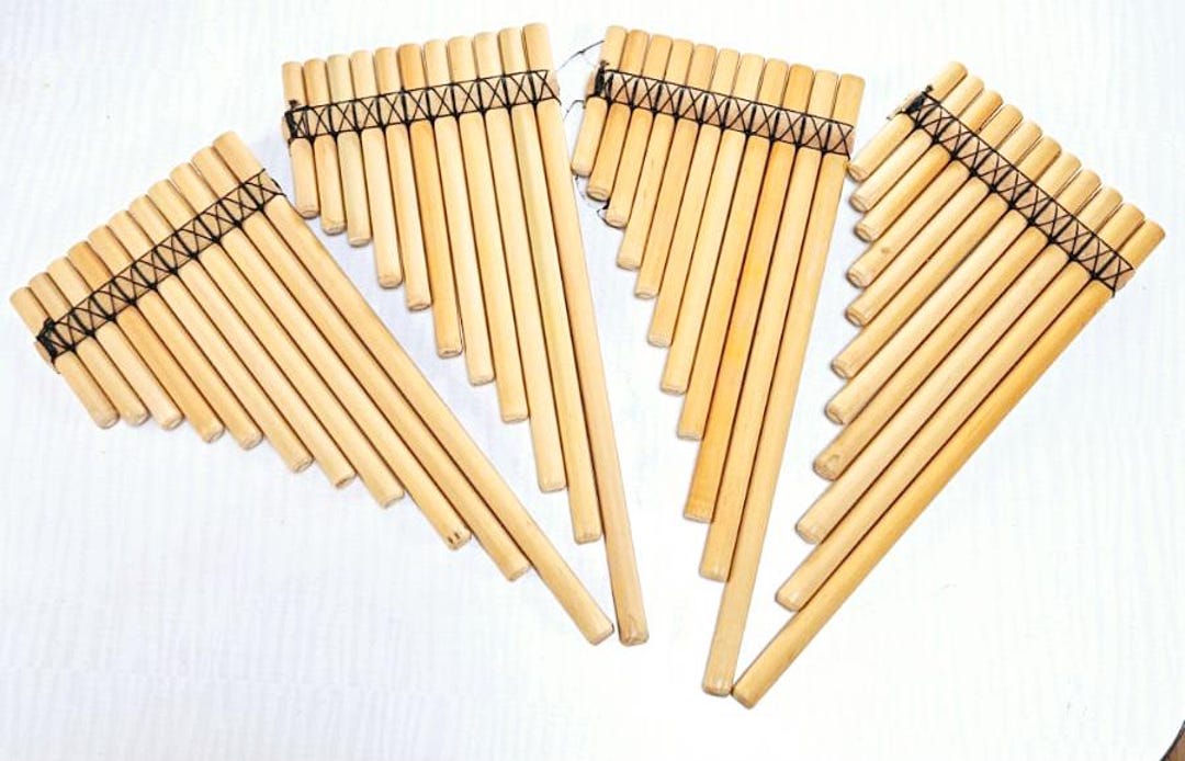 Traditional Native Antara Mountain Panflute Instrument of Latin America ...