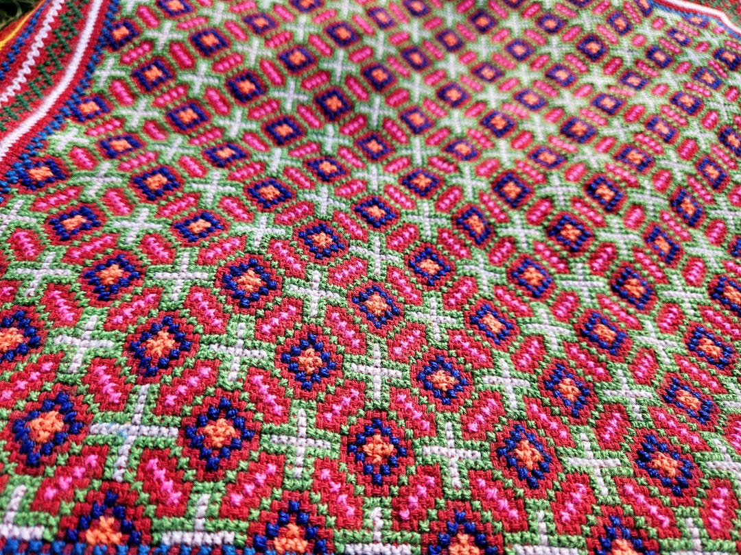 Shipibo Mesa Altarcloth Oldschool Patterns Healing Frequencies Icaros ...