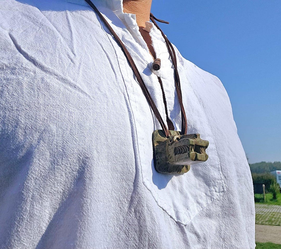 Handcrafted Powerful Stone Protection Amulet Ceremonial Use Azteca ...