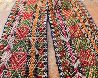 Wide and Long Traditional Handwoven Chumpi Protection Belt Andean ...