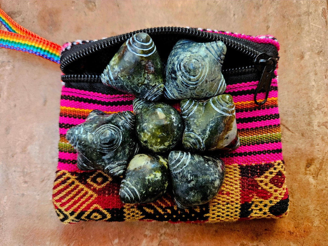Chumpi Magnets Shamanic Stones With Andean Codes Symbols Chakra Healing ...