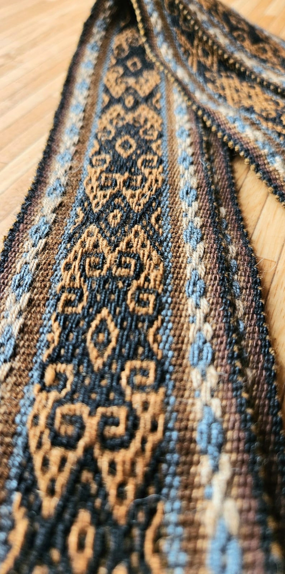Handwoven Chumpi Protection Belt Andean Symbology Ceremonial Use - Etsy
