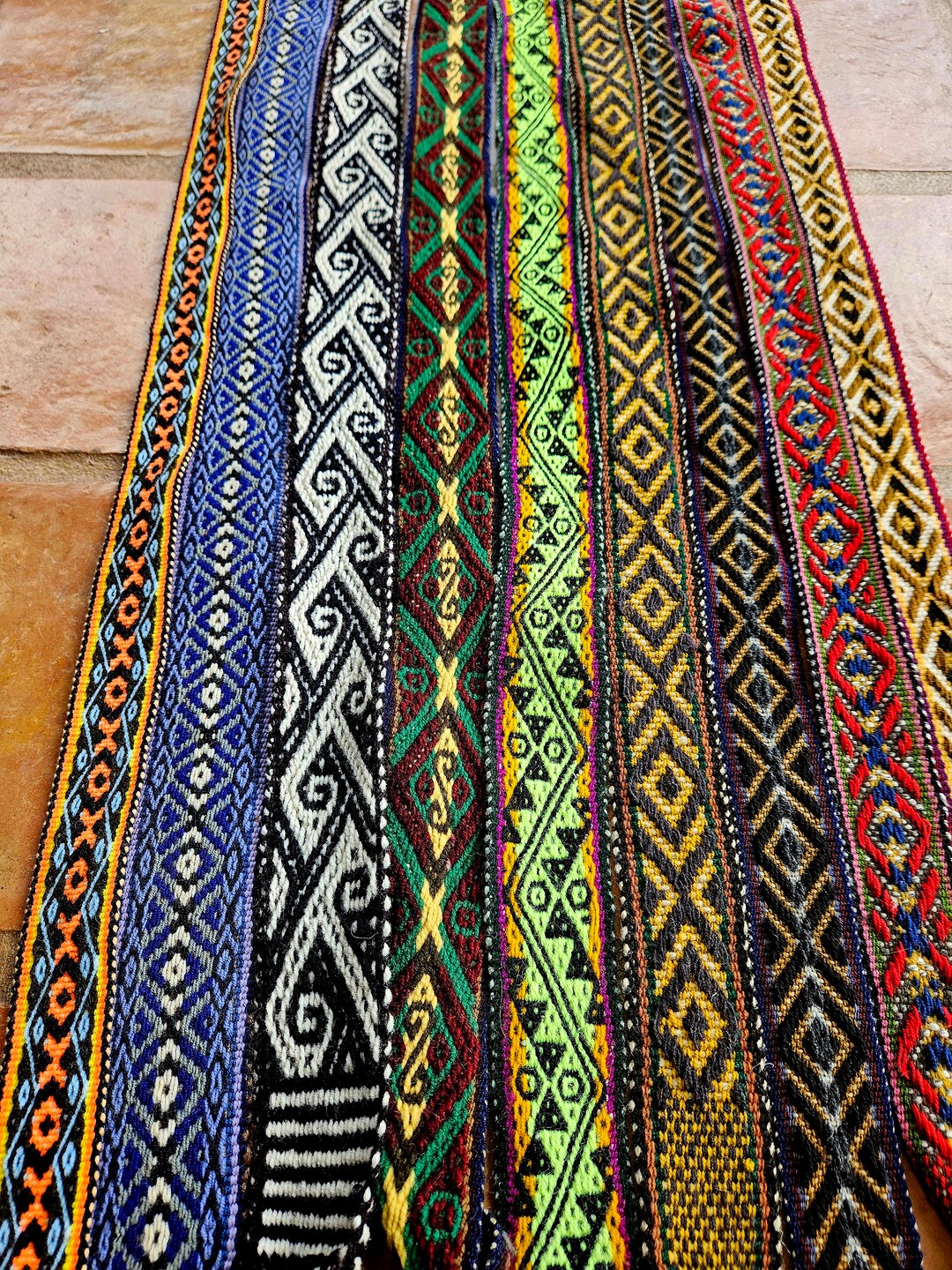Chumpi Protection Belt Handwoven Queros Tradition Andean Symbolism ...