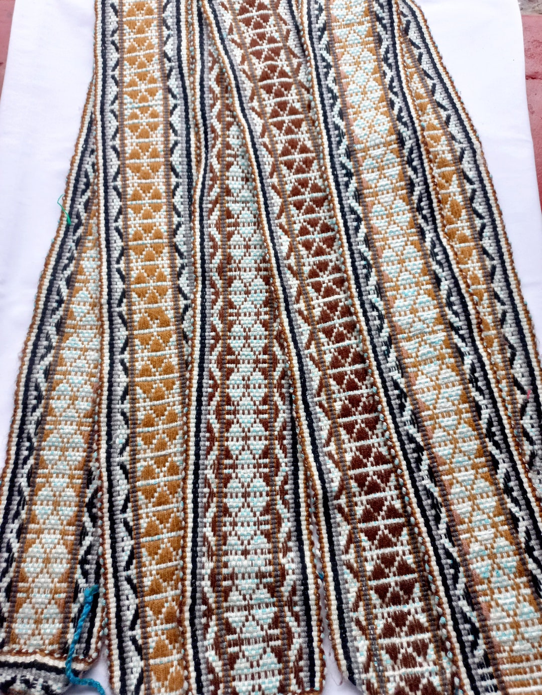 Handwoven Chumpi Protection Belt Andean Symbology Ceremonial - Etsy