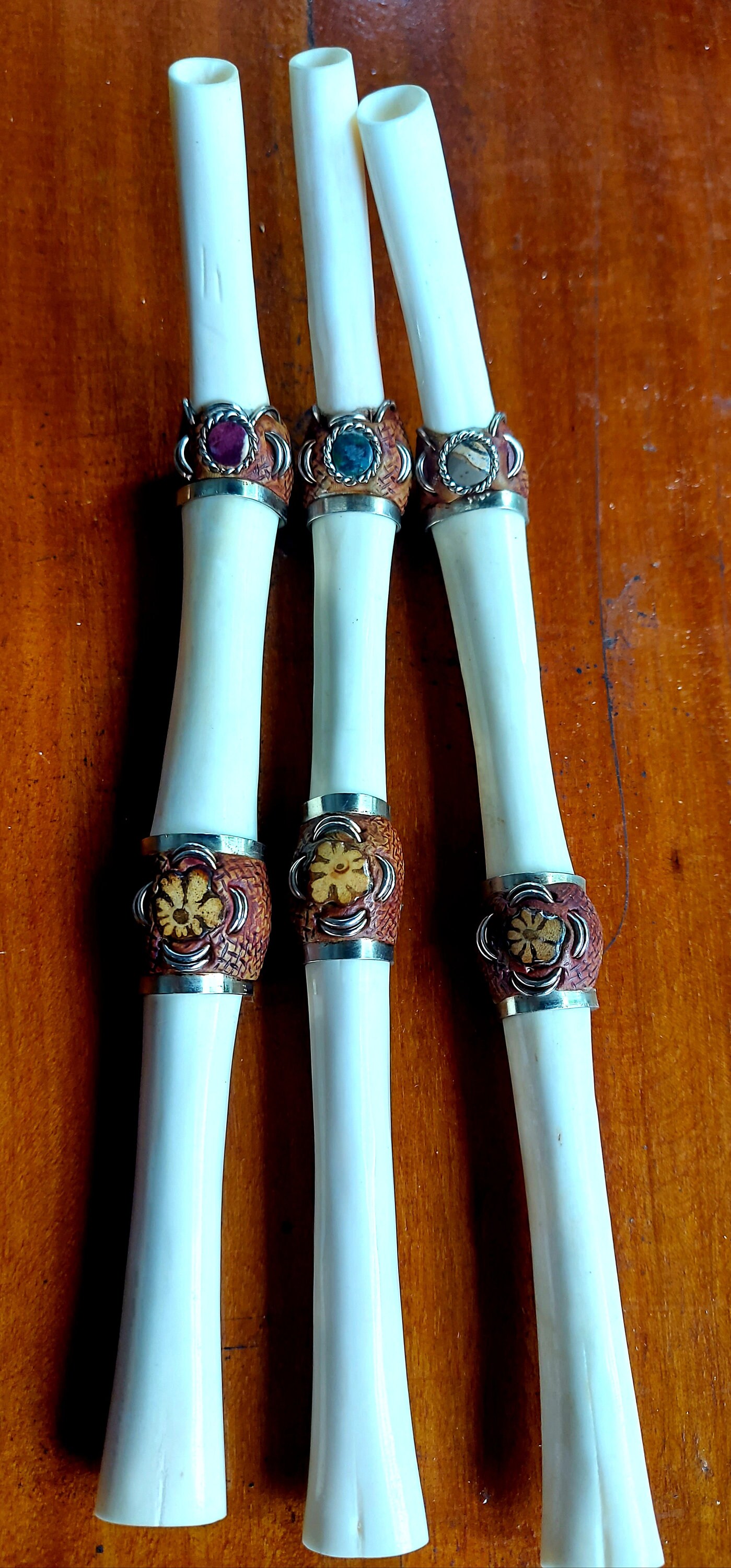 Lama Bone Tepi Rapeh Applicator Peruvian Stones and Ayahuasca - Etsy