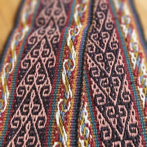Handwoven Chumpi Protection Belt for Solar Plexus Andean Symbology ...