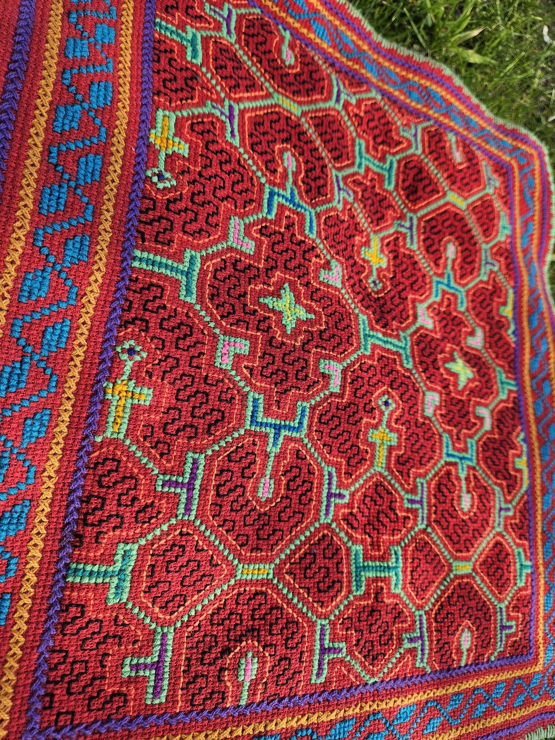 Shipibo Mesa Altarcloth Oldschool Patterns Healing Frequencies Icaros ...