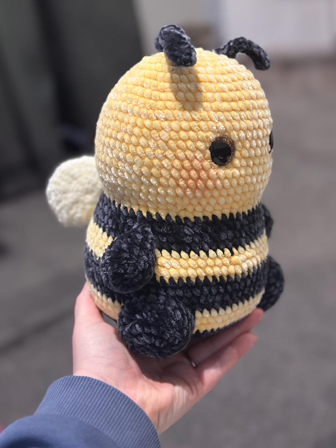 Digital File - Chubby Bee Crochet Pattern - English - Plushie ...